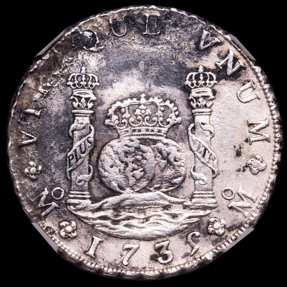 Felipe V (1700-1746). 8 reales. 1735. México. MF. (Yonaka-M8.37). (Cal ...