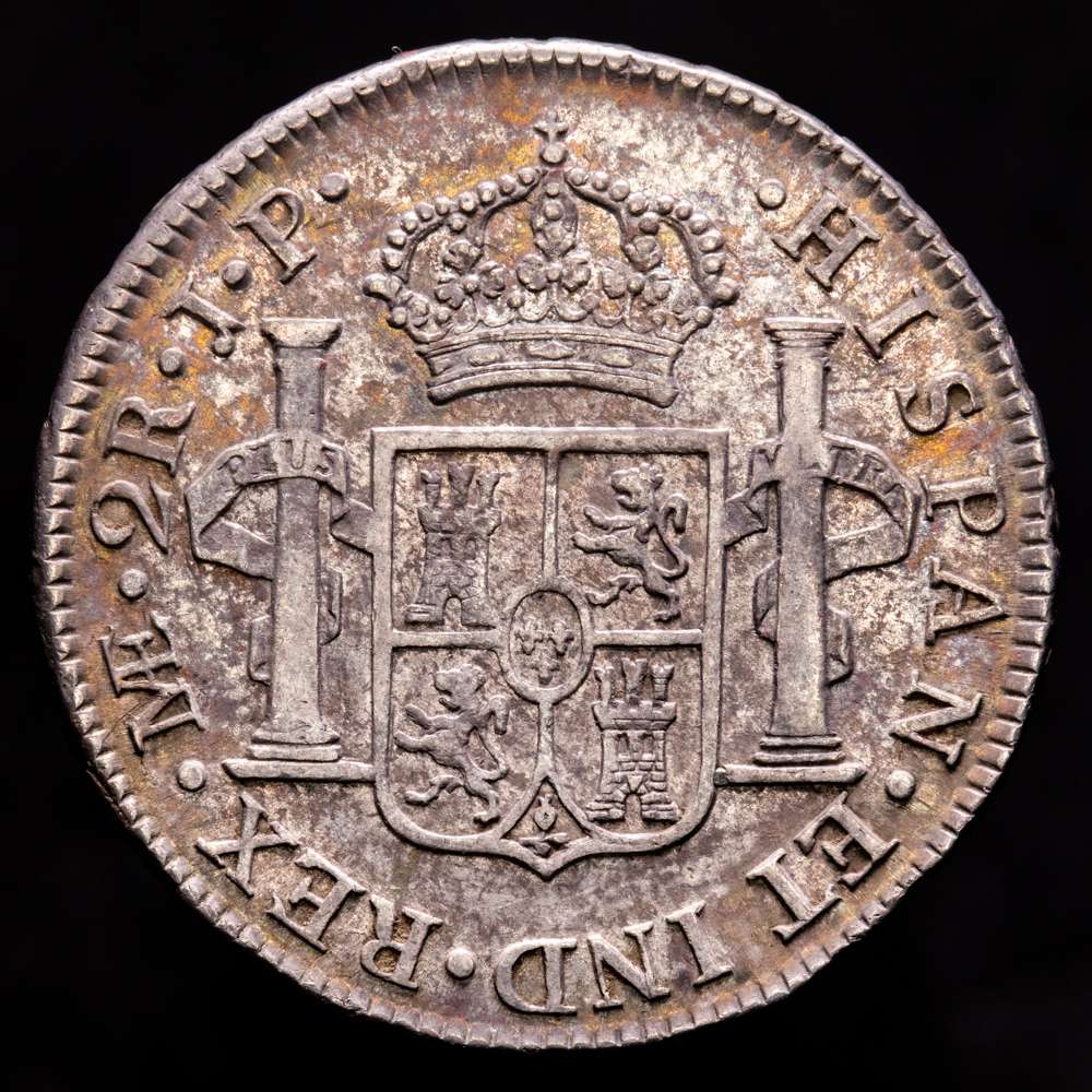 Fernando VII (1808-1833). 2 reales. 1816. Lima. JP. (Cal-816). Plata 6 ...